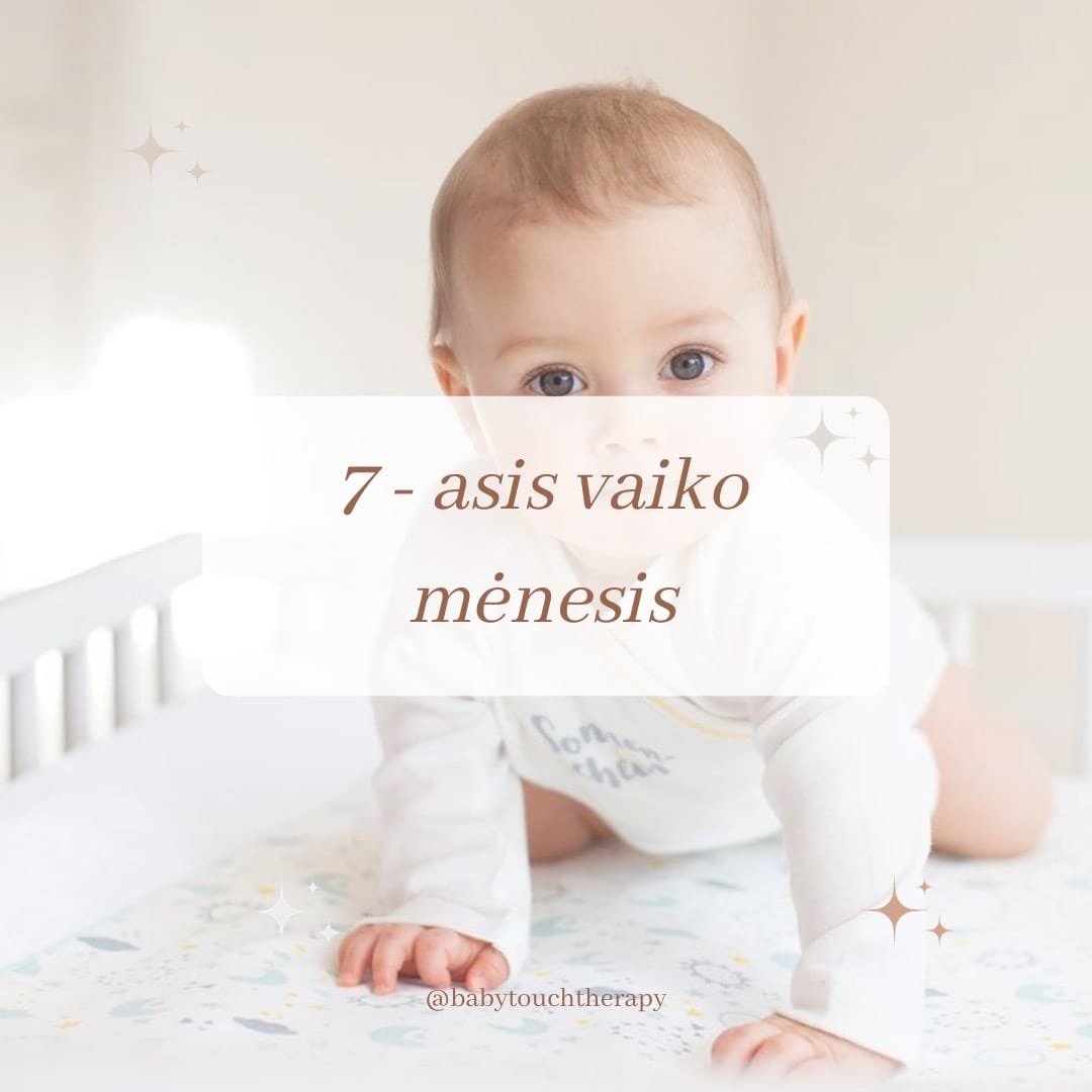7–12 kūdikio gyvenimo mėnesiai: vaiko raida ir svarbūs vystymosi etapai